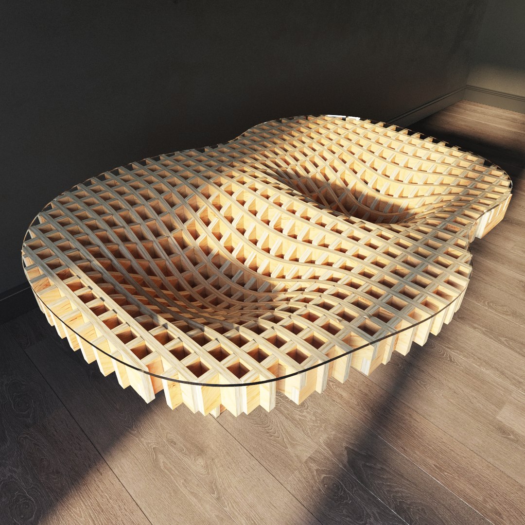 Parametric Table Mushroom Max