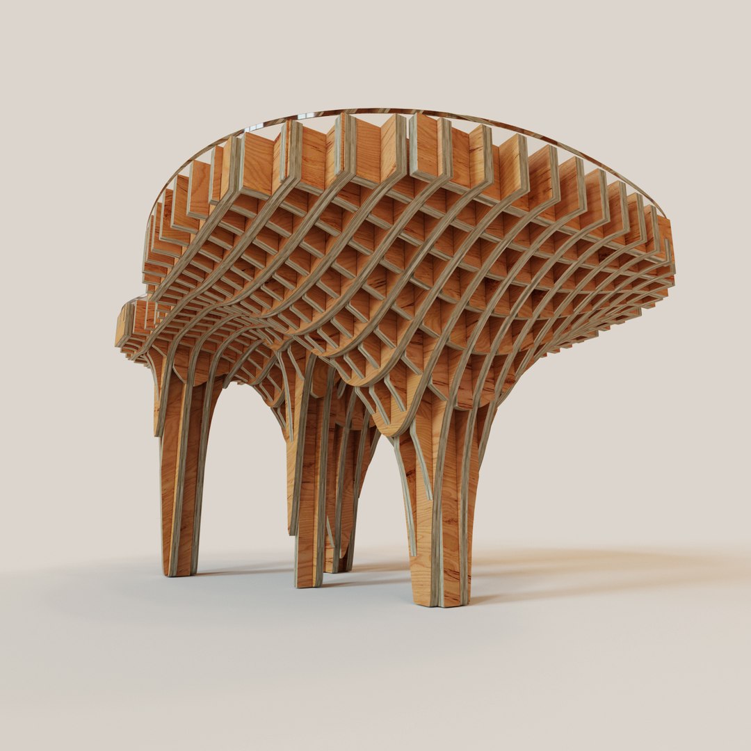 Parametric Table Mushroom Max