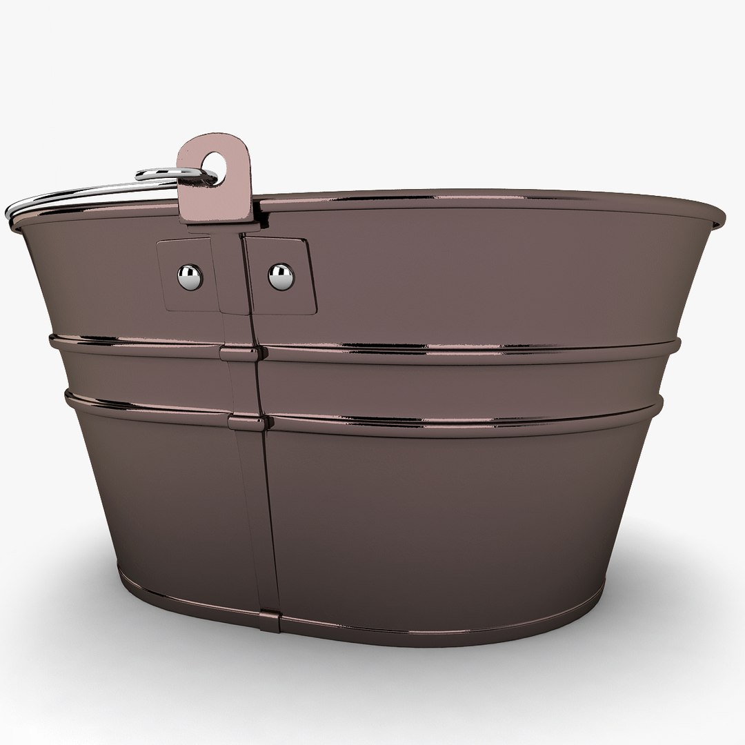 3ds Max Bucket Modeled