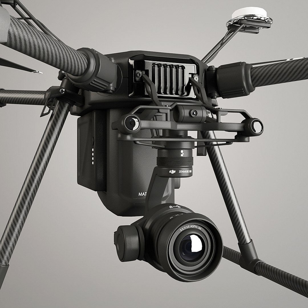 Quadcopter Dji Matrice 3D Model - TurboSquid 1445426