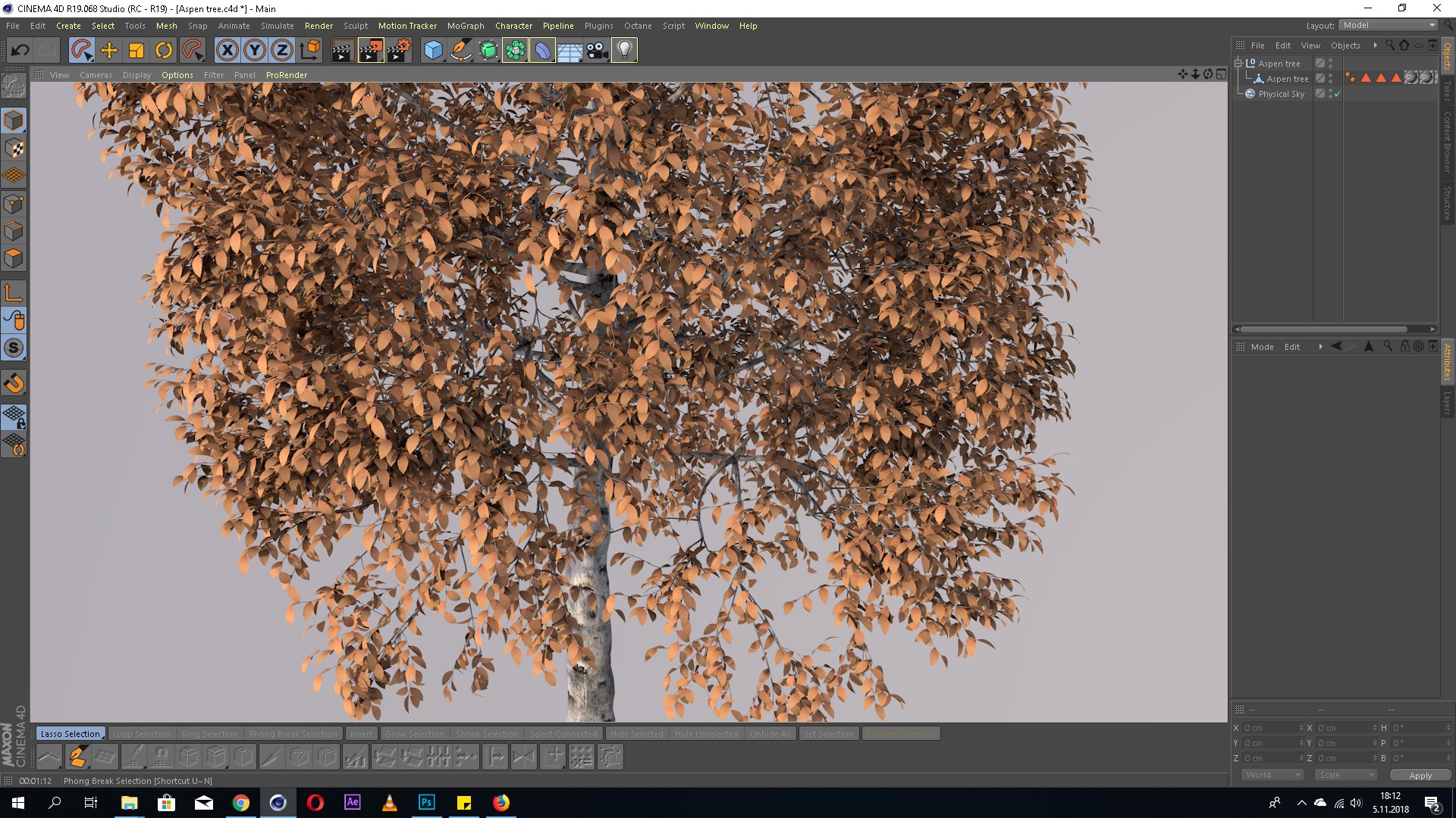 Aspen Tree Model - TurboSquid 1343516