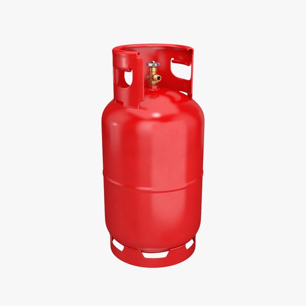 modelo 3d Botella de gas 27L - TurboSquid 1698716