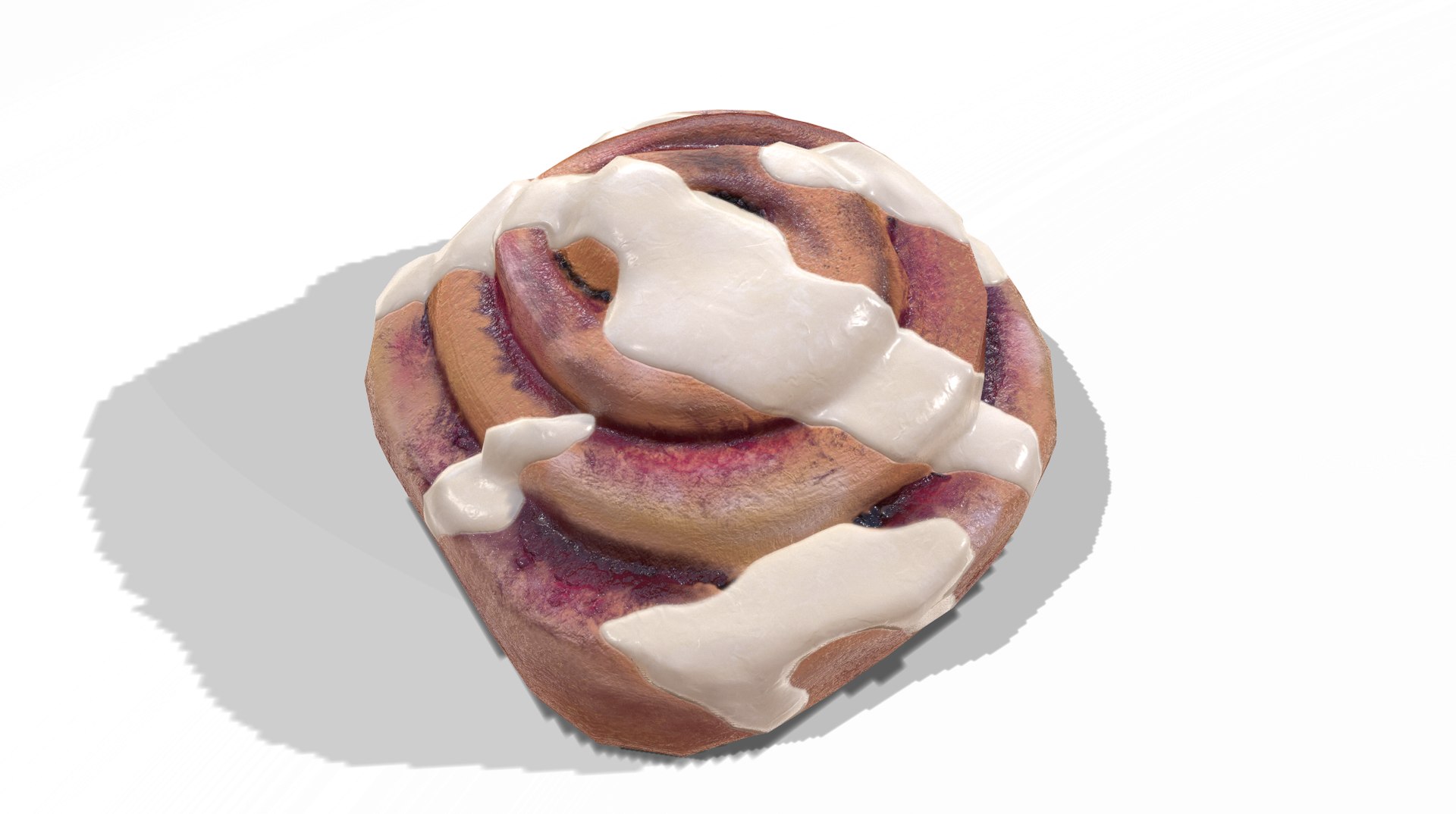 Bun BlueBerry Model - TurboSquid 2033328