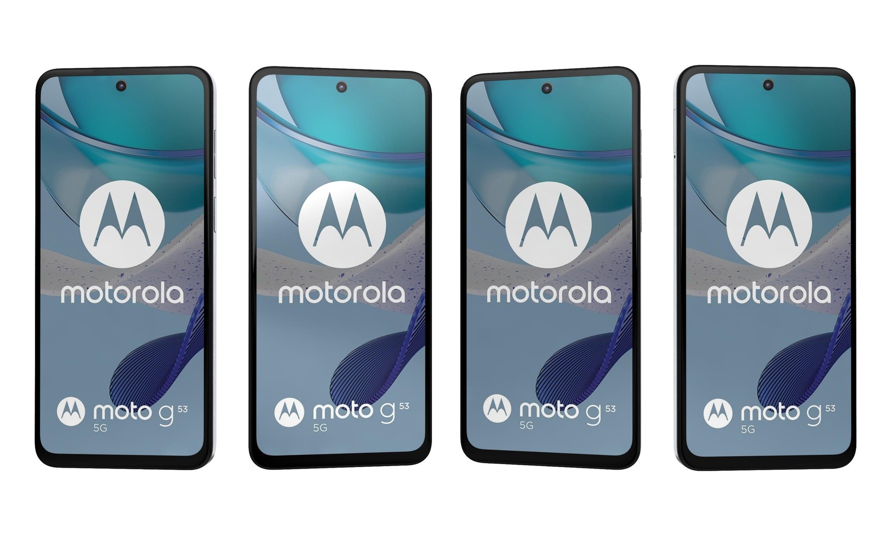 Motorola Moto G53 Blue model - TurboSquid 2022650