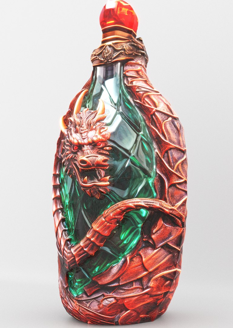 3D Magic Bottles Pack1 Model - TurboSquid 2172385