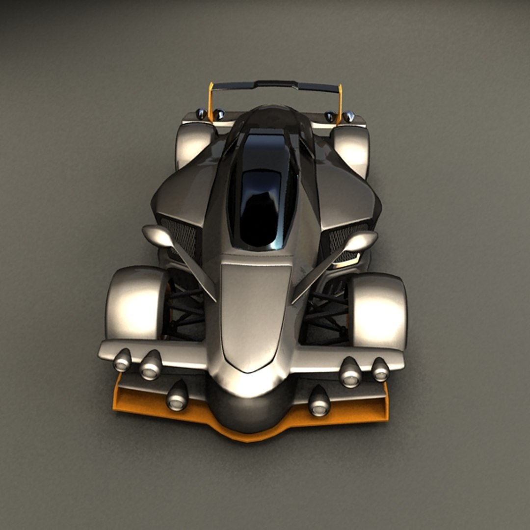 3d Model Exotic Sports Car Tramontana