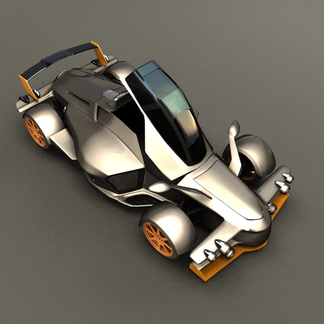 3d Model Exotic Sports Car Tramontana