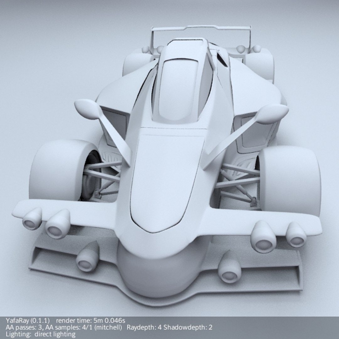 3d Model Exotic Sports Car Tramontana