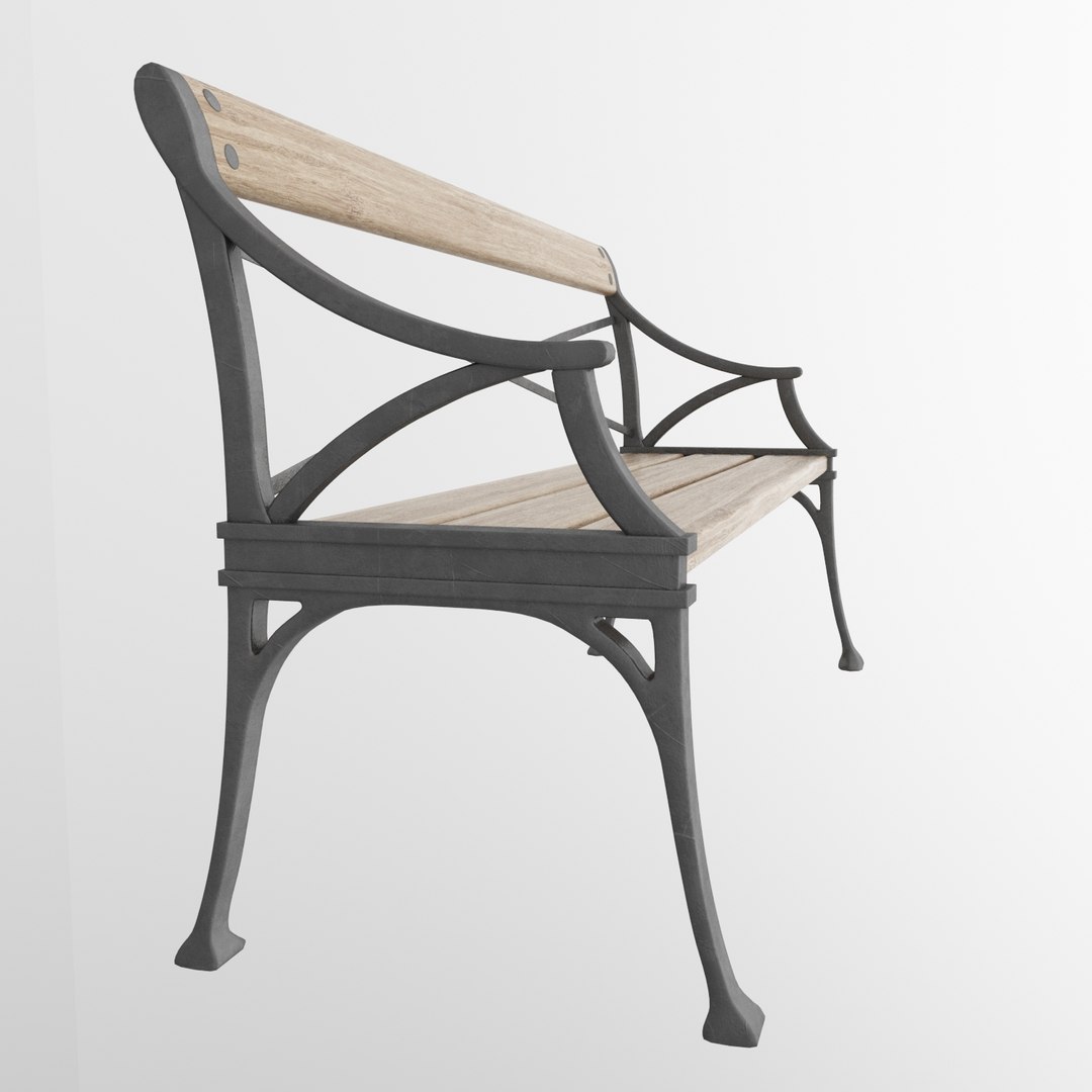 lessebo exterior sofa 3d model