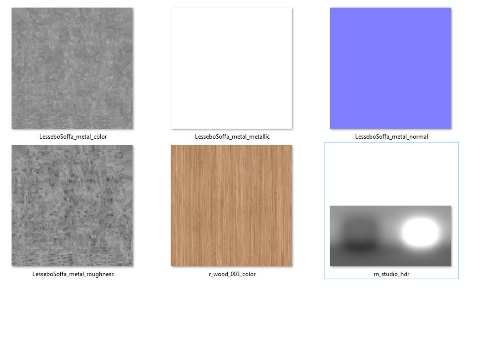 lessebo exterior sofa 3d model