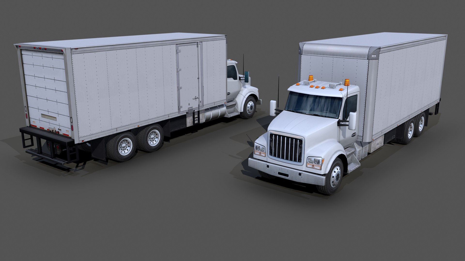 3D Model Box Truck - TurboSquid 2427847