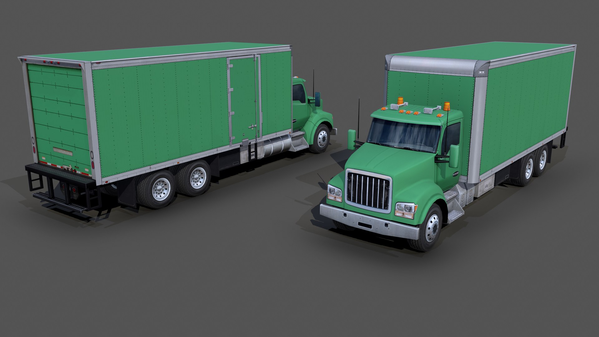 3D Model Box Truck - TurboSquid 2427847