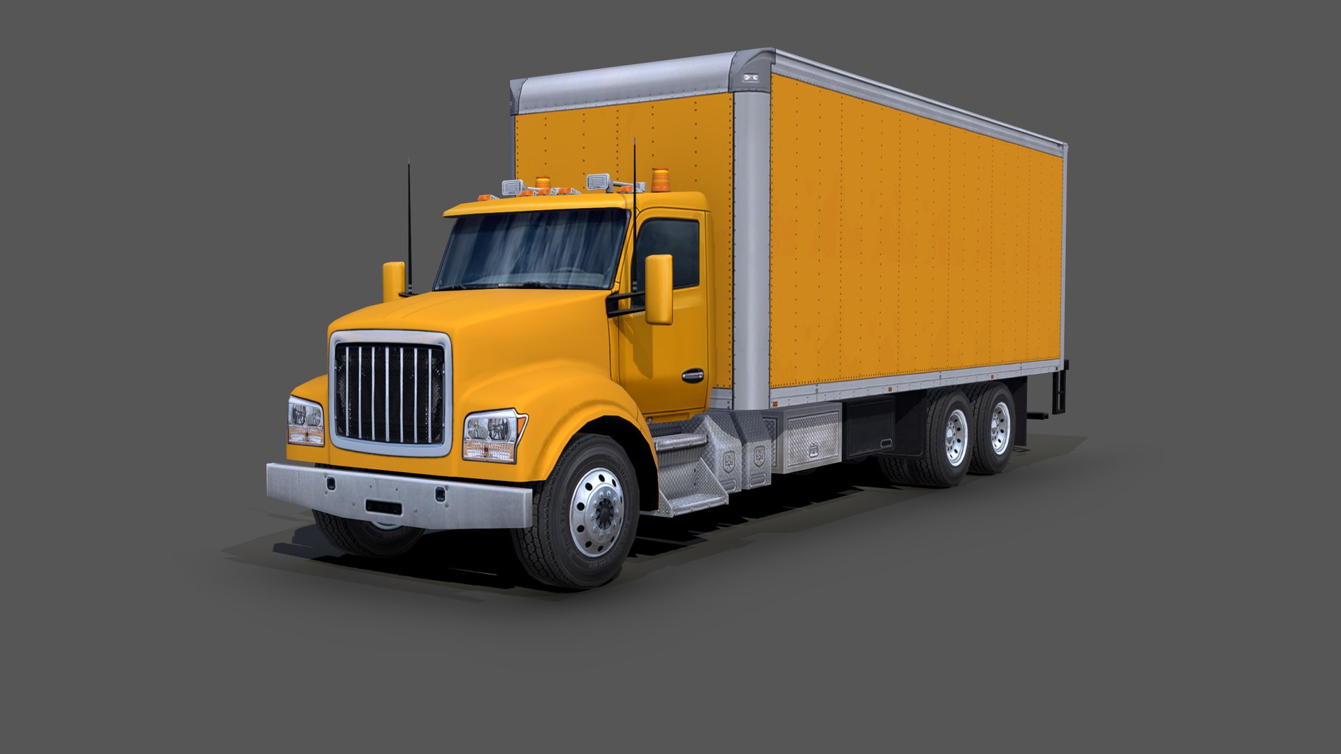 3D Model Box Truck - TurboSquid 2427847