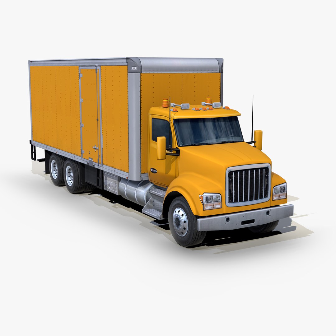 3D Model Box Truck - TurboSquid 2427847