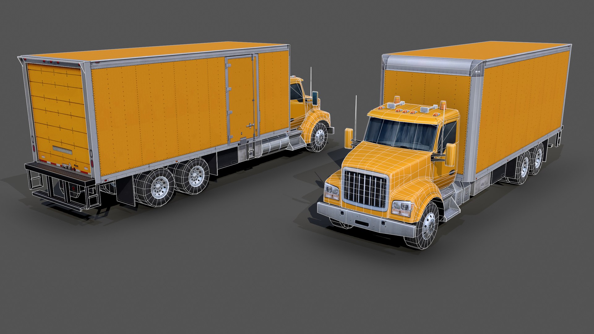 3D Model Box Truck - TurboSquid 2427847