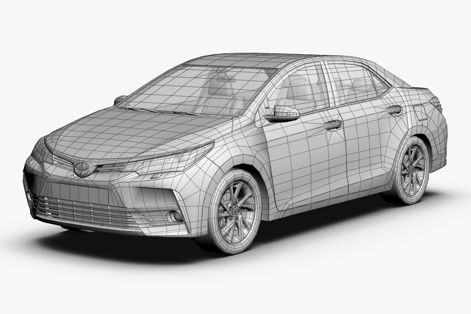 3d Toyota Eu Corolla