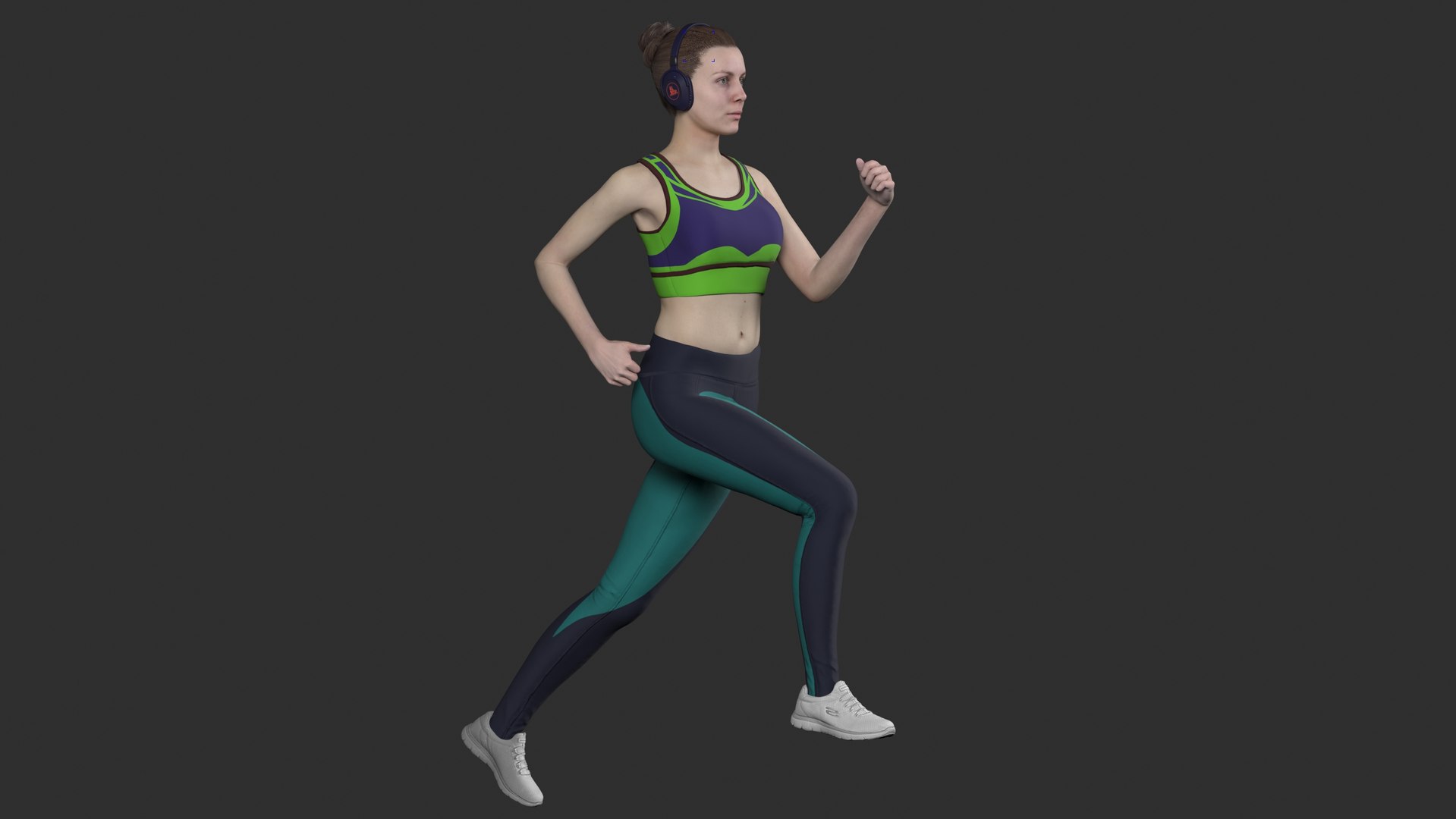 Female Runner Model - TurboSquid 2058395