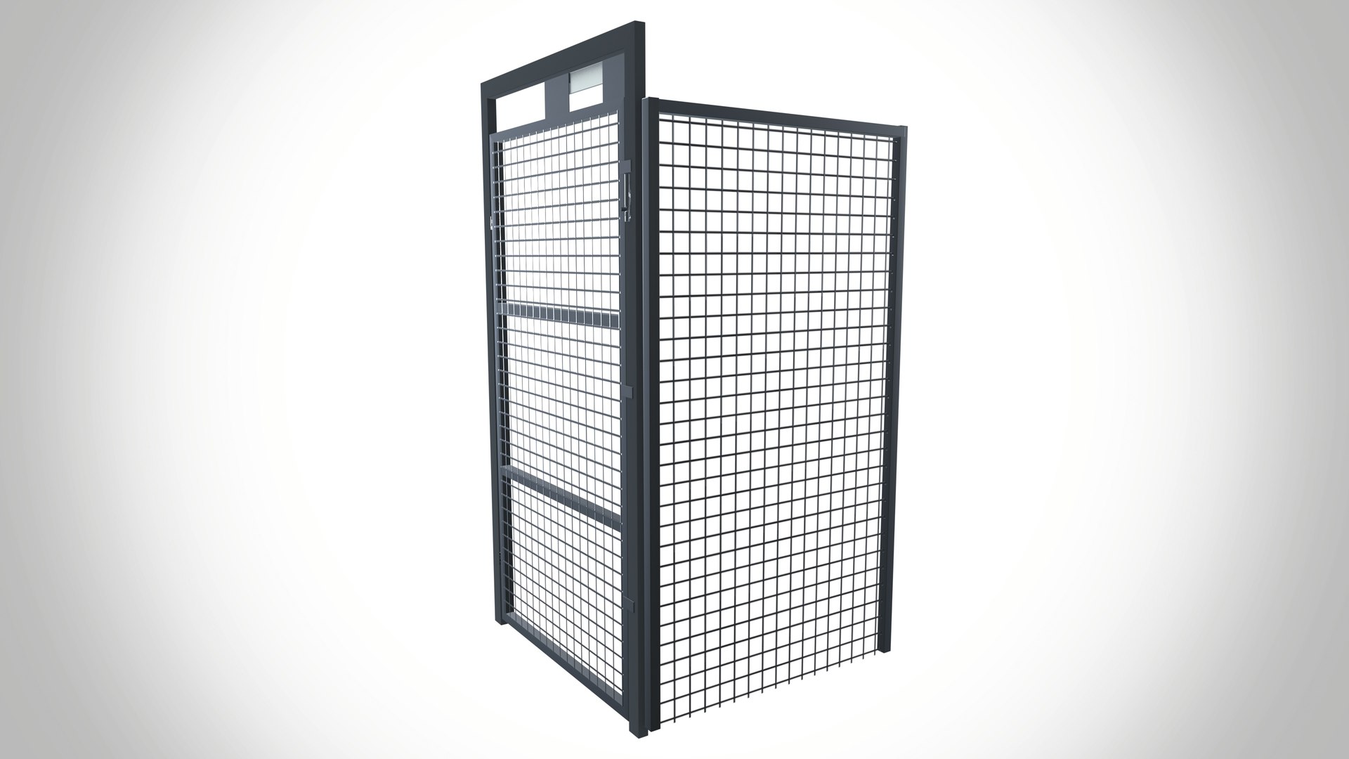 Fence Gate Model - TurboSquid 2261466