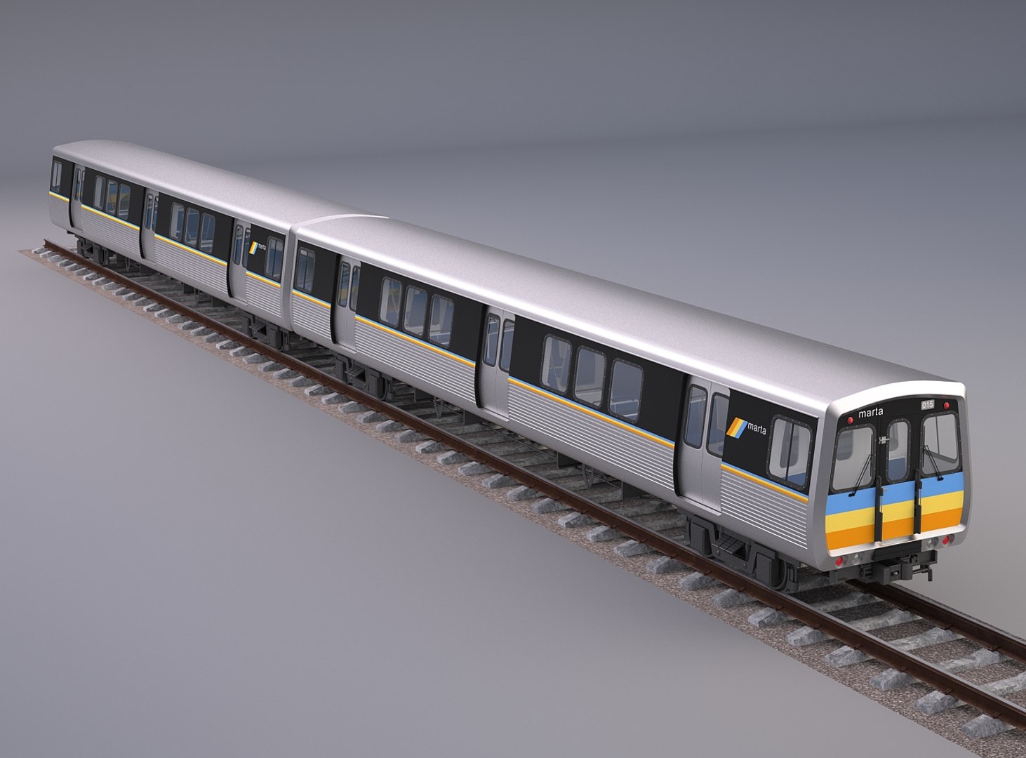 3D Model Marta Metro - TurboSquid 1551720