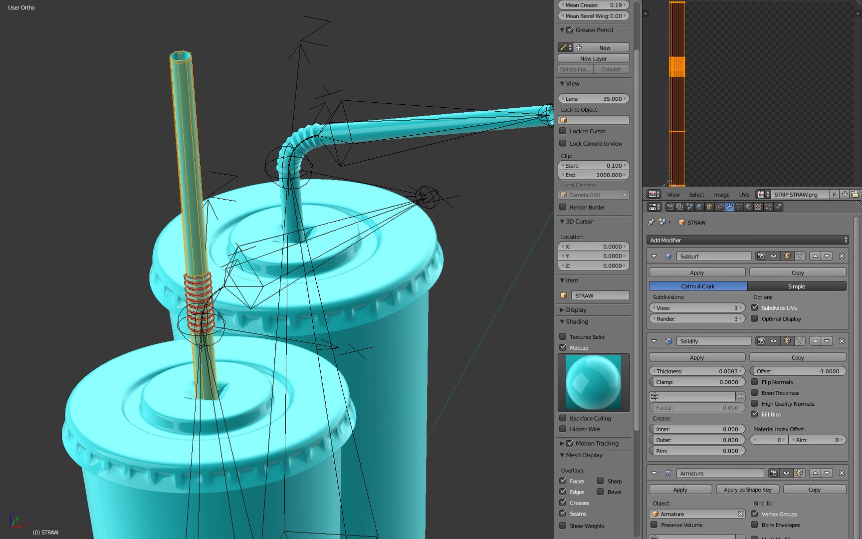 Contains Straw 3D Model - TurboSquid 1542679