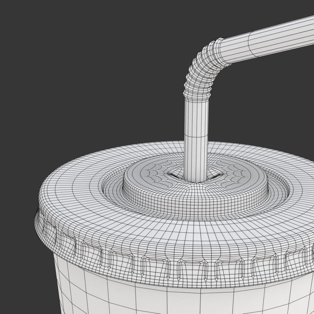 Contains straw 3D model - TurboSquid 1542679