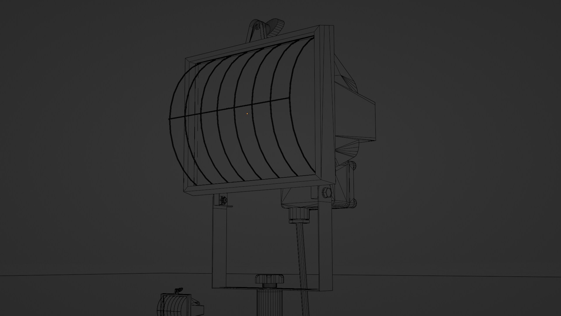 Construction Halogen Lamp 3D Model - TurboSquid 2225945