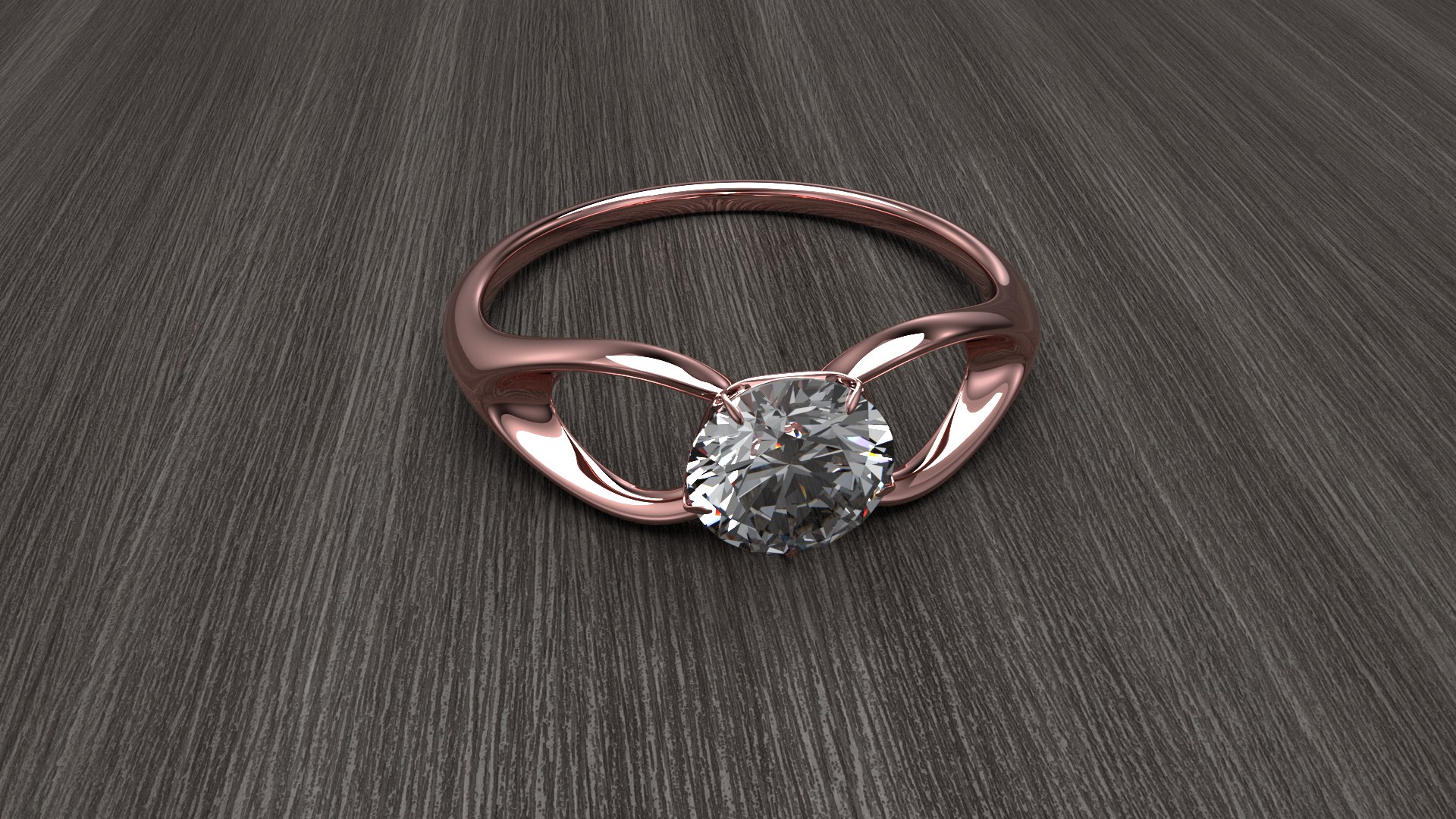 Diamond ring 3D - TurboSquid 2119944