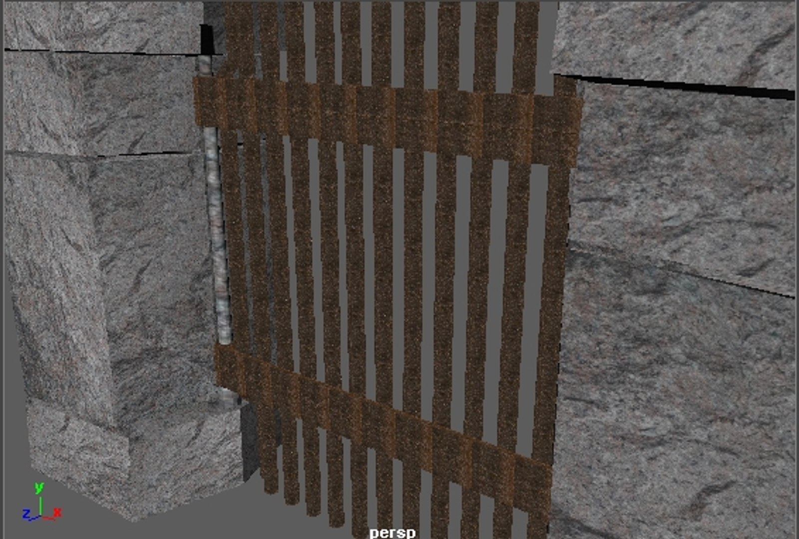 3D Model Gate Animation - TurboSquid 1810649