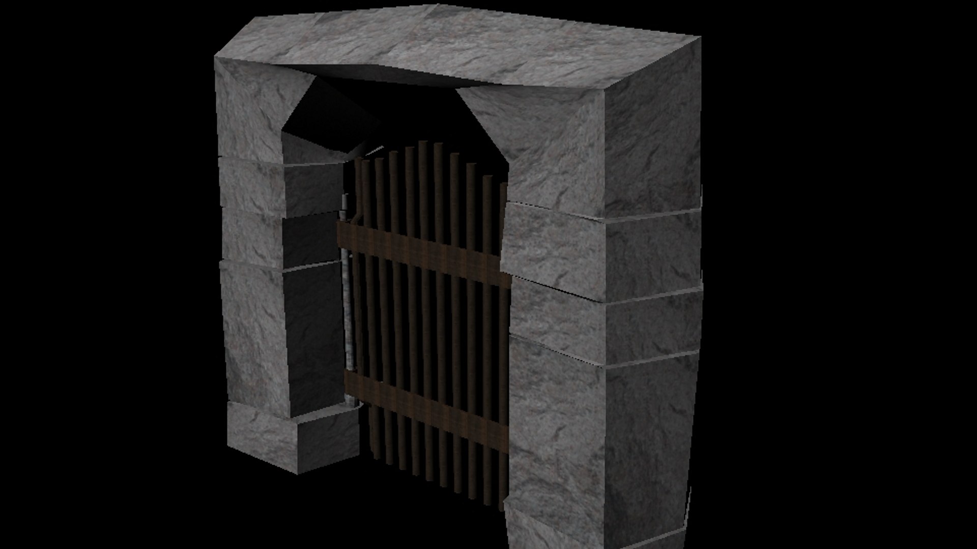 3D Model Gate Animation - TurboSquid 1810649