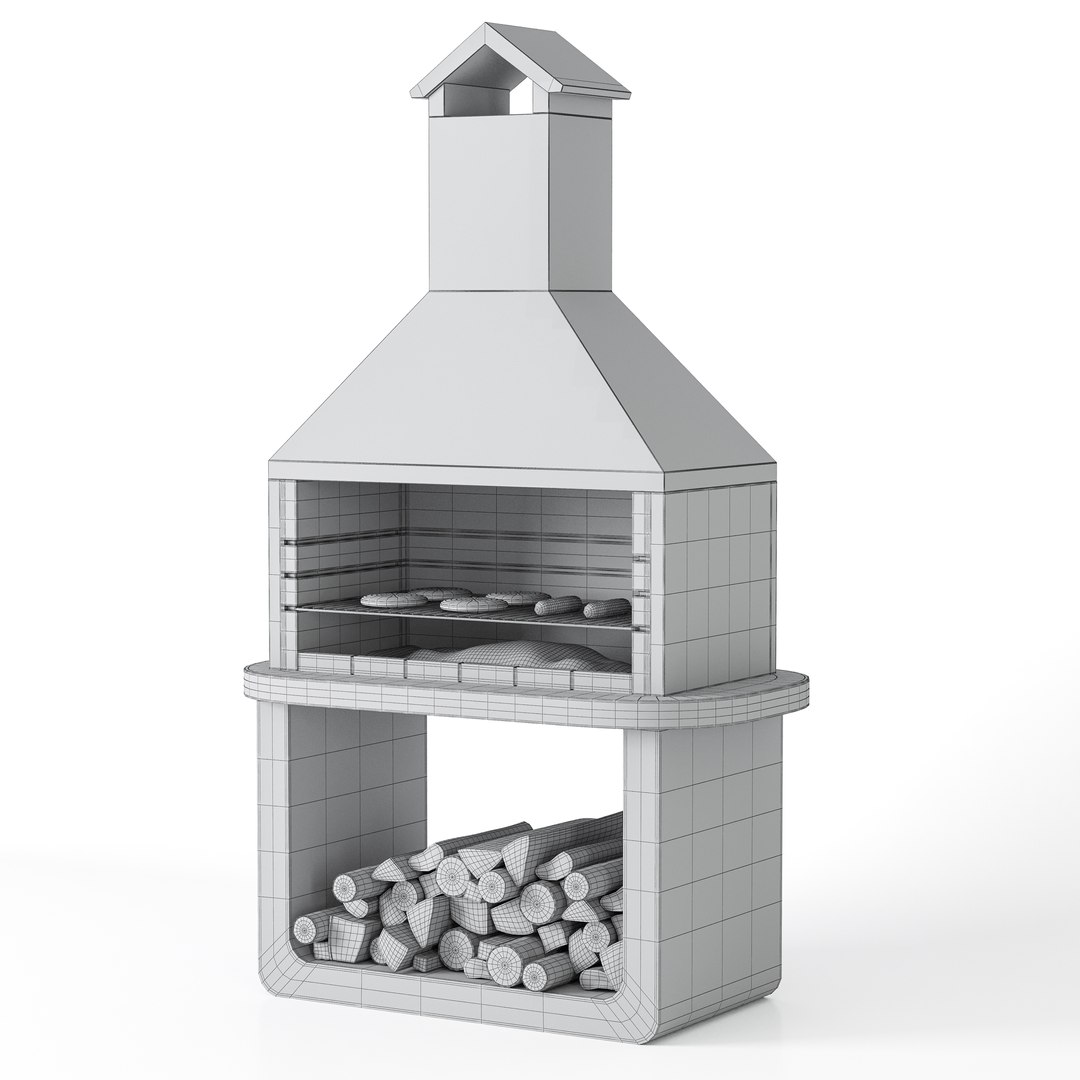 3D model Barbecue 52 - TurboSquid 2180345