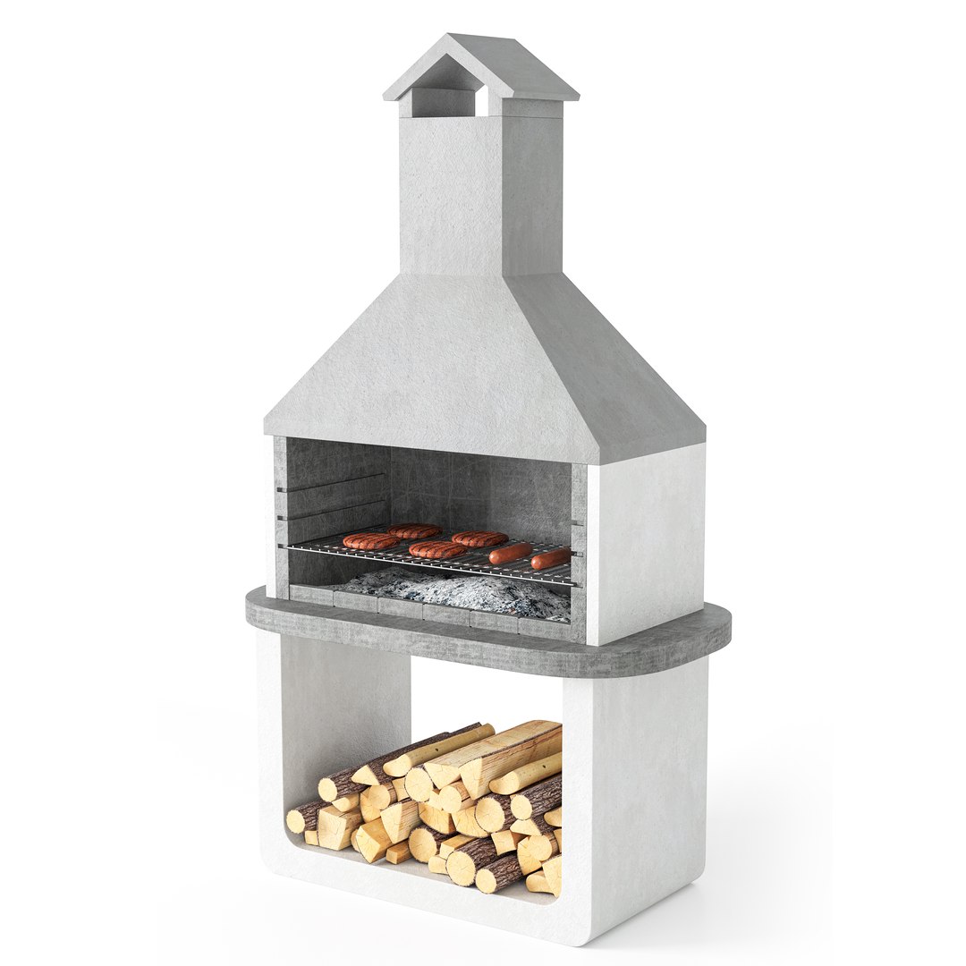 3D model Barbecue 52 - TurboSquid 2180345