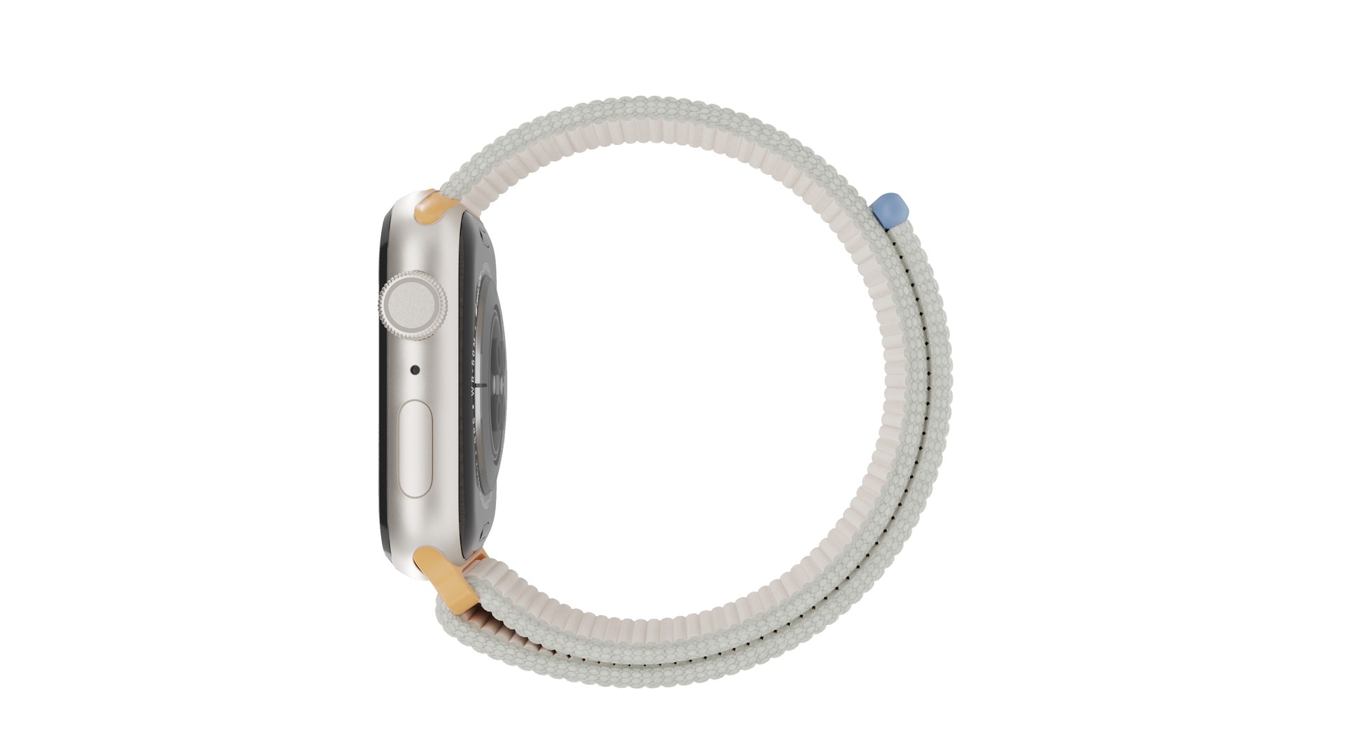 Apple Watch Series 9 Sport Loop Starlight Color 3D Model - TurboSquid ...