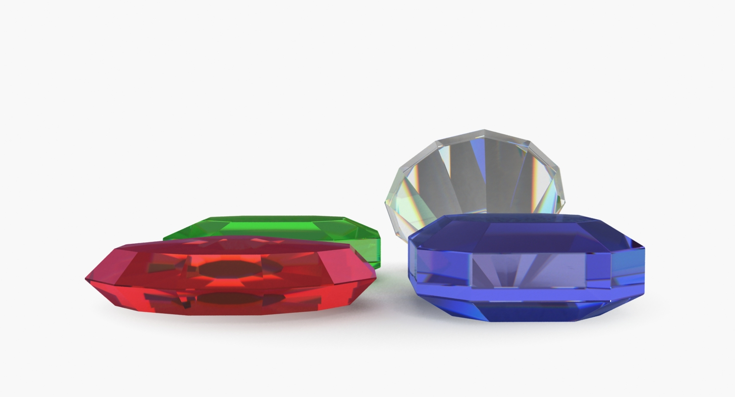Gems 3D model - TurboSquid 1168472