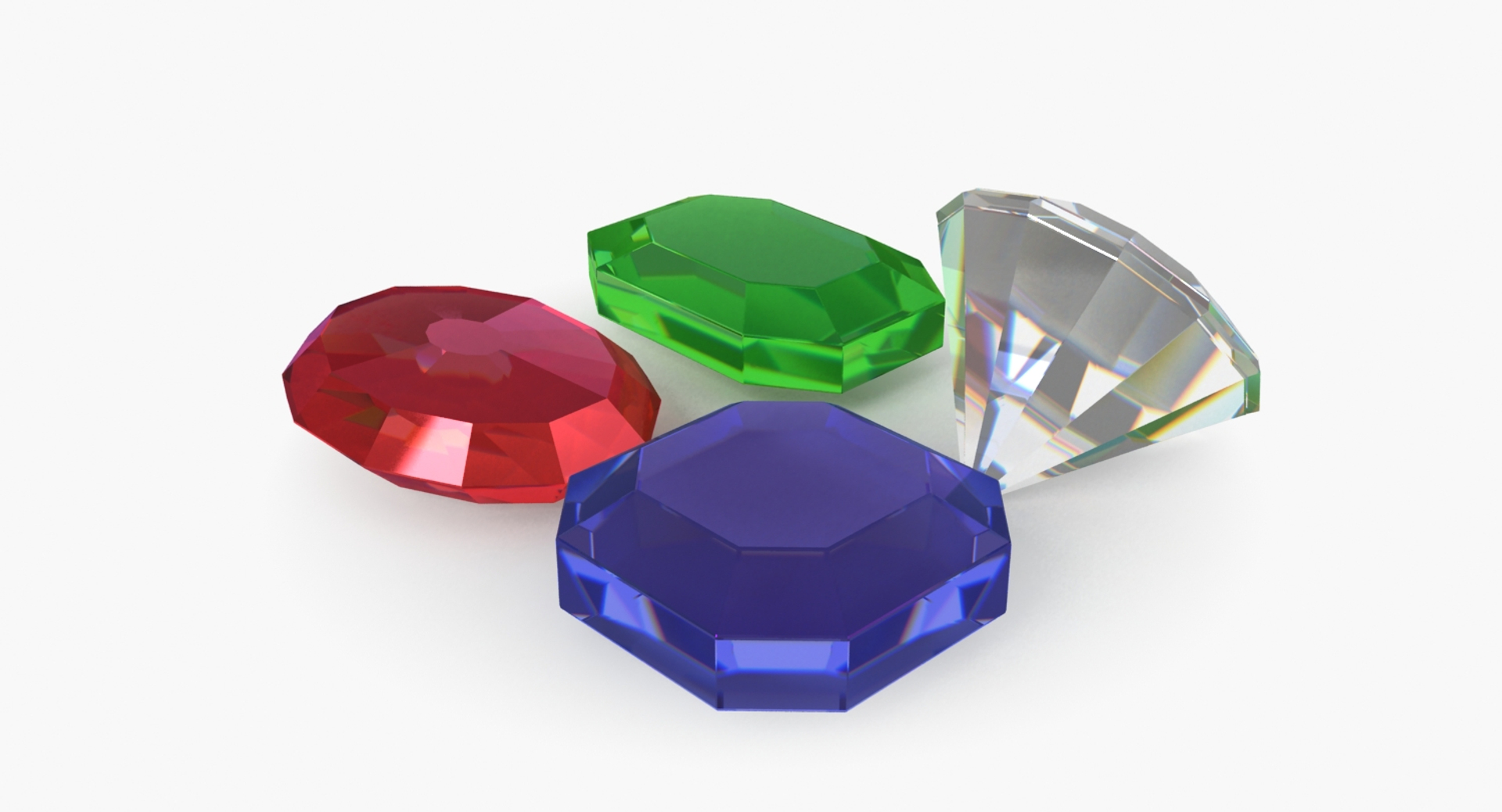 Gems 3D Model - TurboSquid 1168472