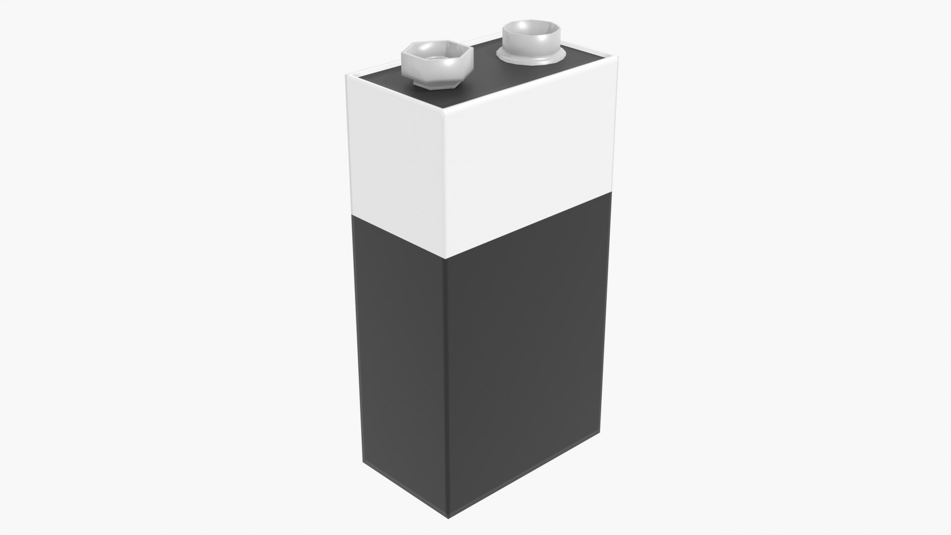 3D 9v Battery Model - TurboSquid 1886979