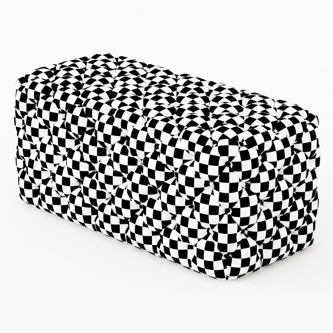 3D Model Pouf Capitone | 1146975 | TurboSquid