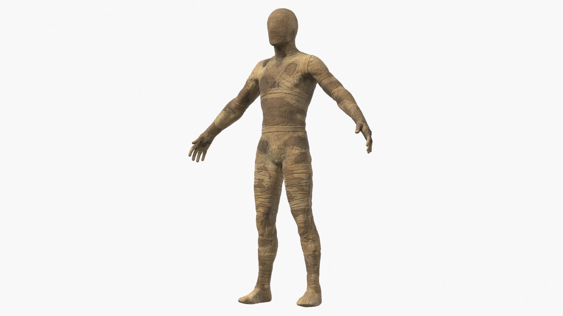 3D Mummy Rigged For Maya - TurboSquid 2282320