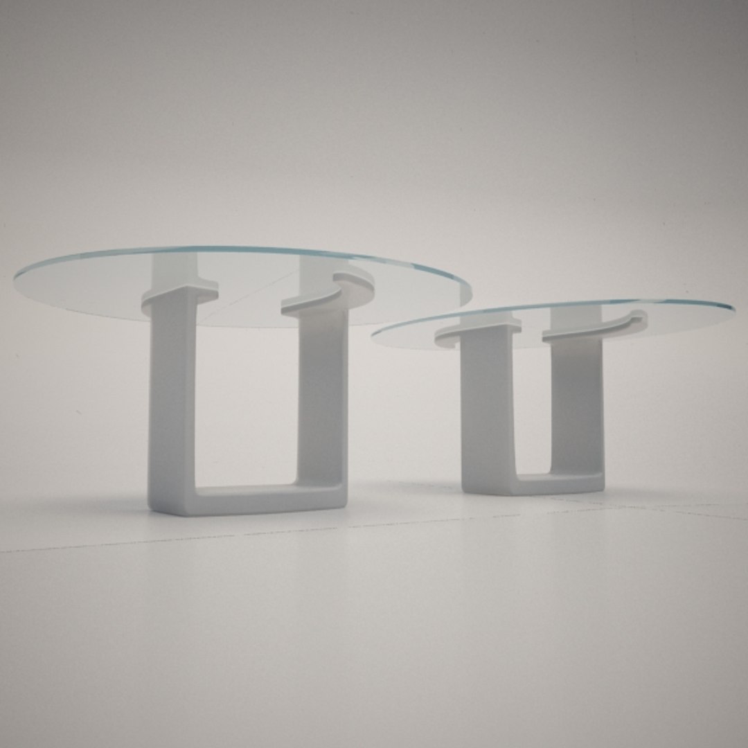 Cattelan Italia Ghost Dining Table 3d Model