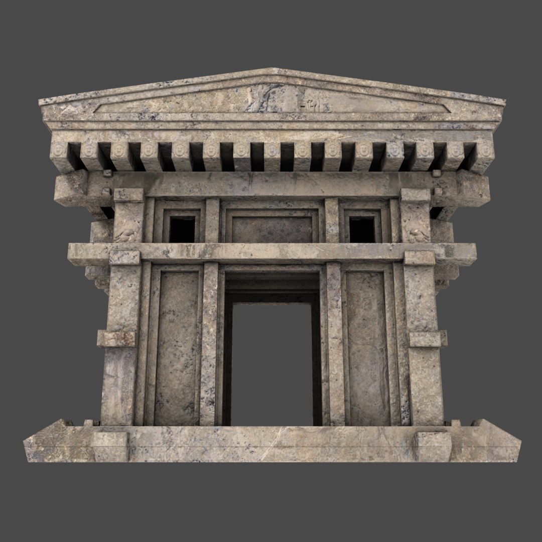 Tomb Entrance 3d Model