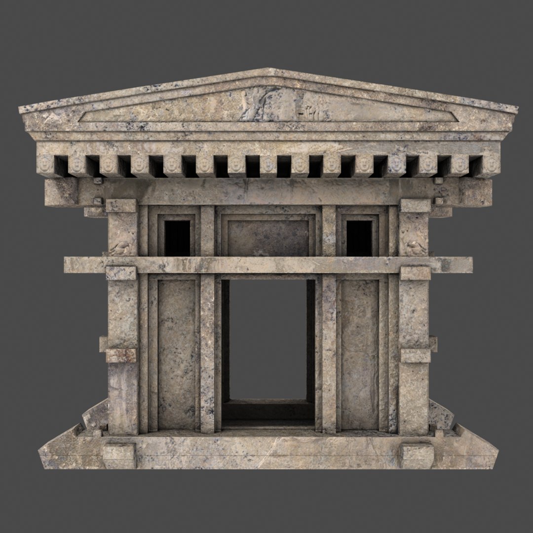 Tomb Entrance 3d Model
