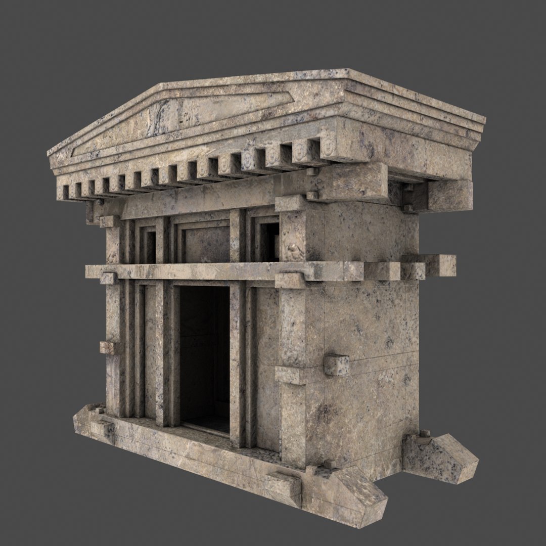 Tomb Entrance 3d Model