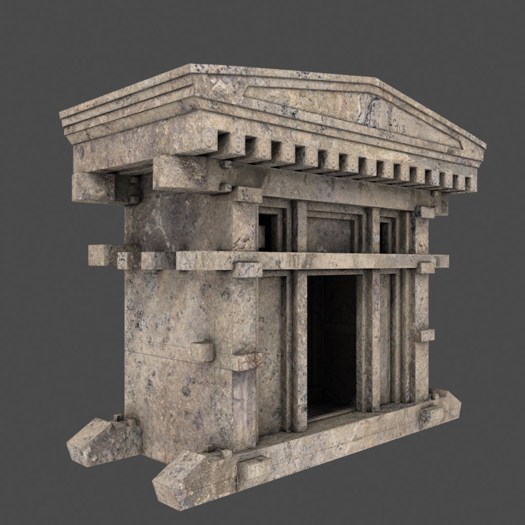 Tomb Entrance 3d Model