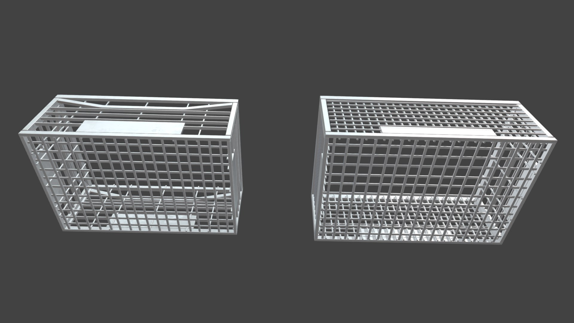 Metallic Cages 3D Model - TurboSquid 2017842