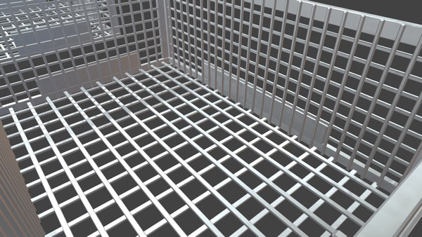 modelo 3d Metallic Cages - TurboSquid 2017842