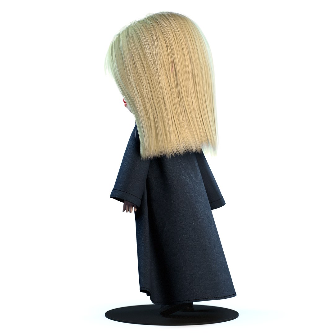 Olivia Yellow Wizard Doll 3D - TurboSquid 1948557