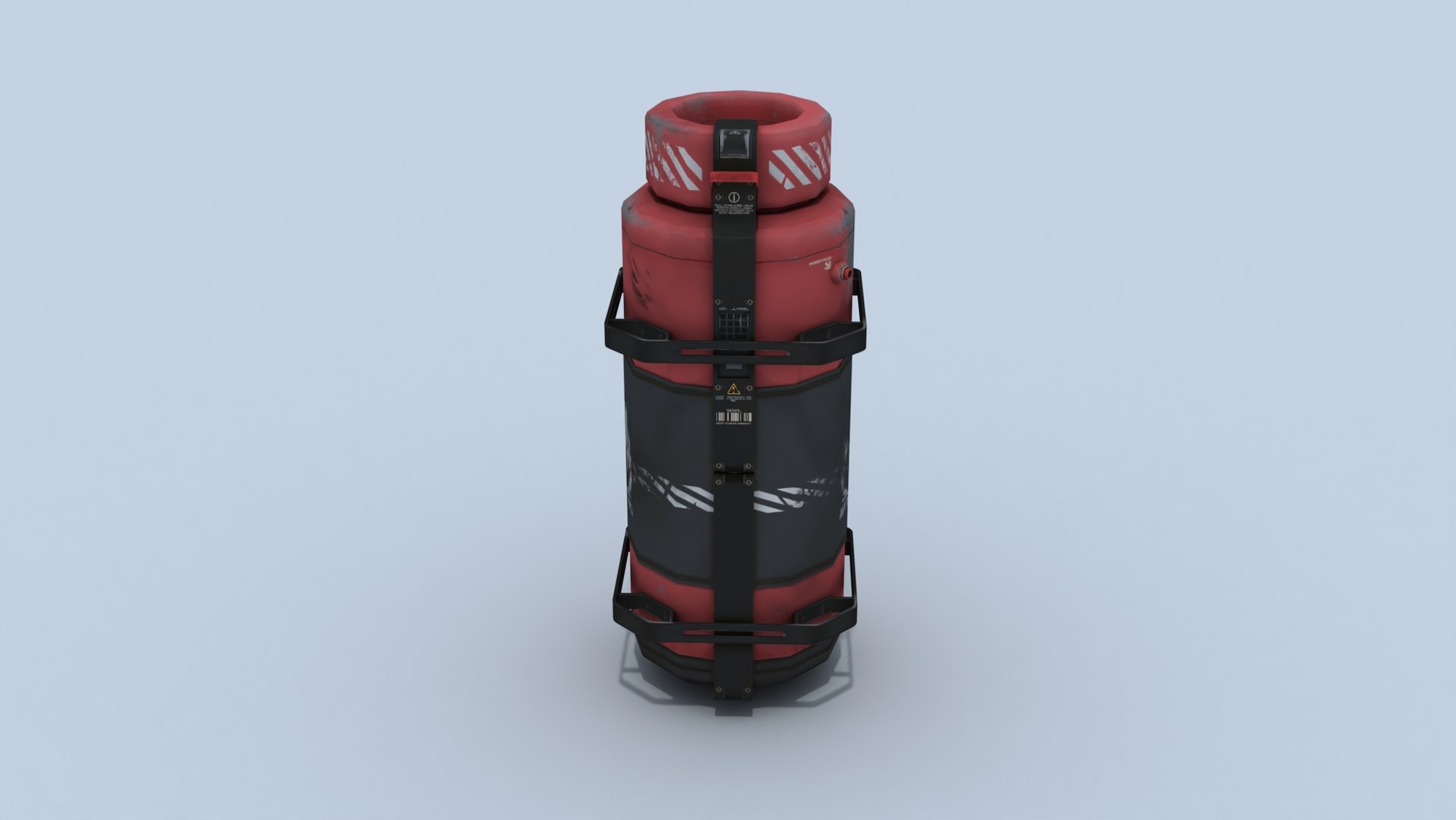 3D Gas Container Model - TurboSquid 2308050