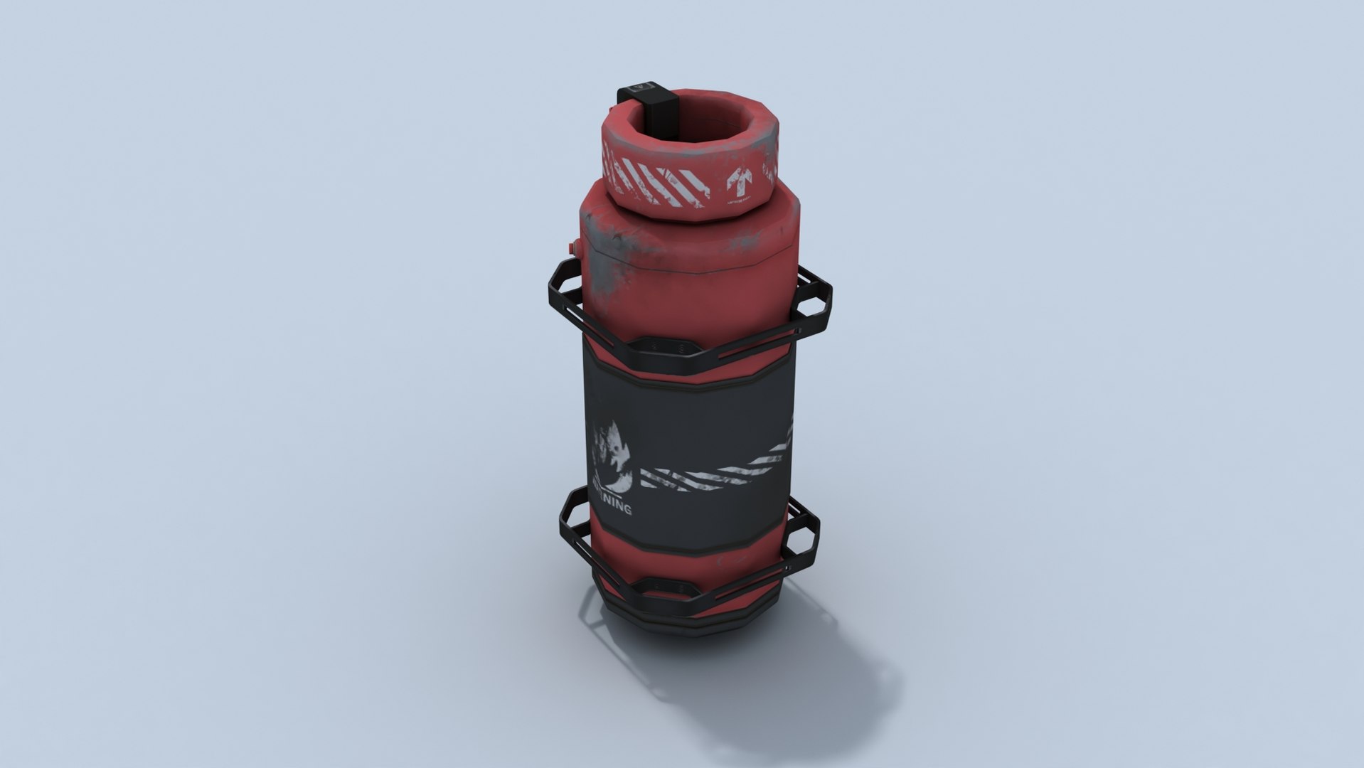 3D Gas Container Model - TurboSquid 2308050
