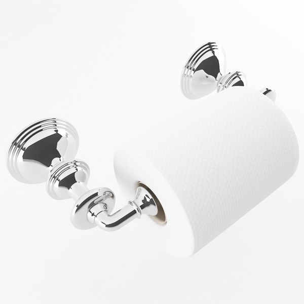 Toilet paper holder model - TurboSquid 1506867