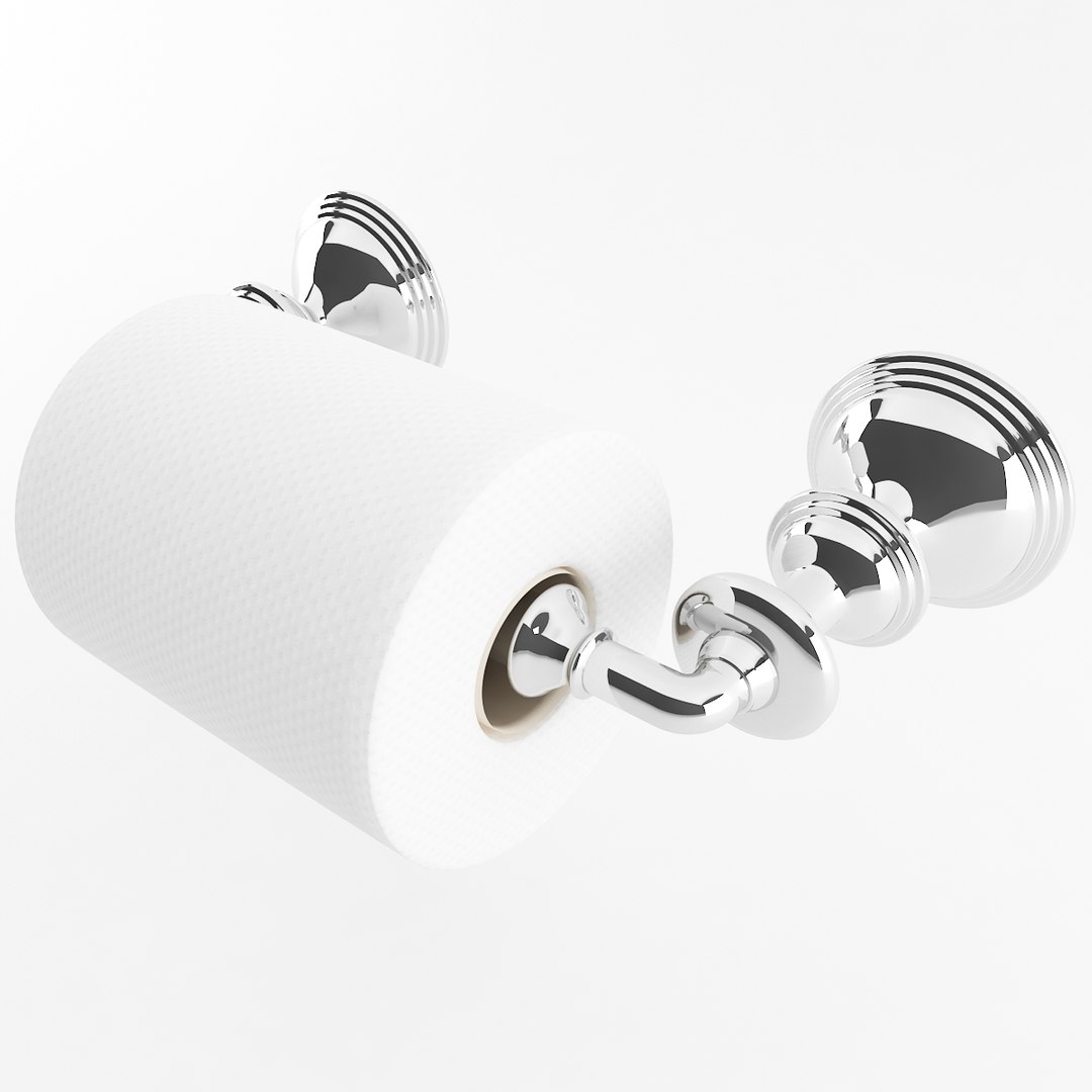 Toilet Paper Holder Model - TurboSquid 1506867