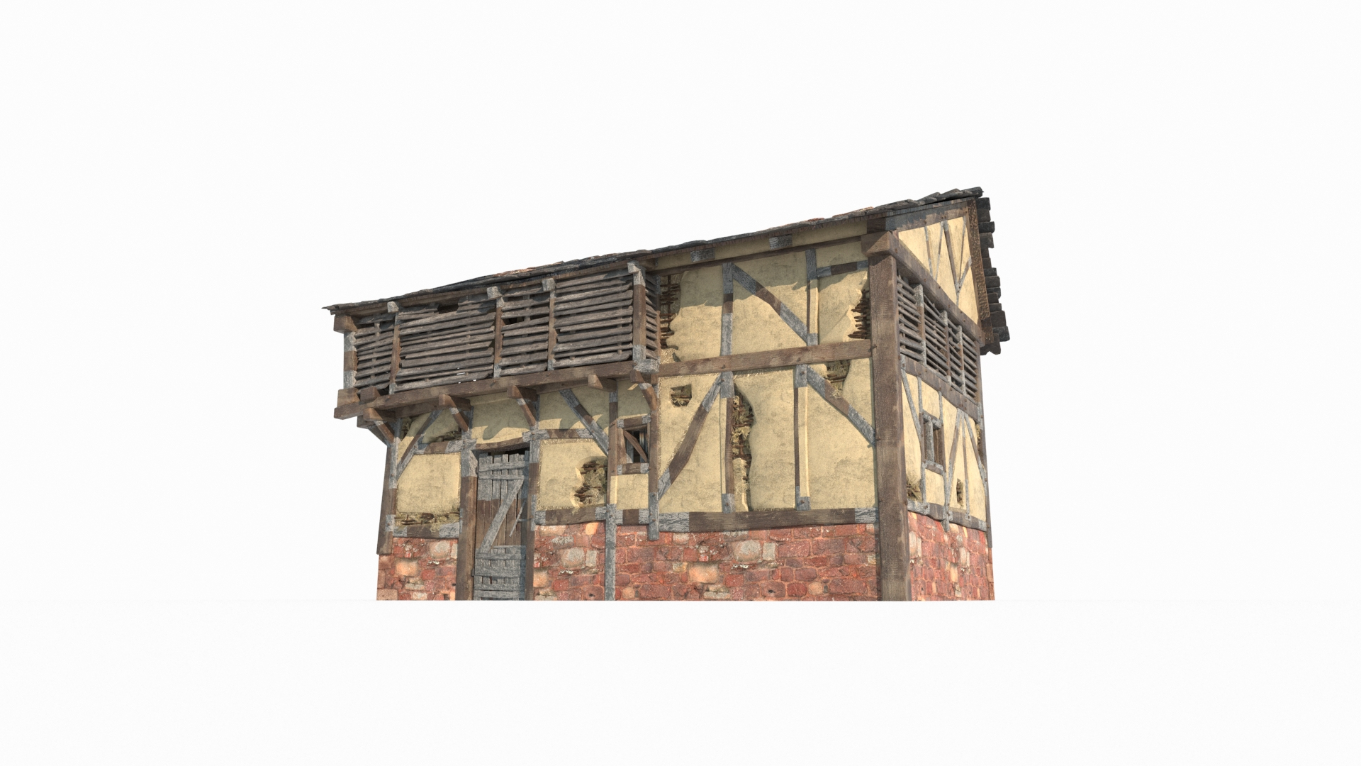 3D Medieval Architecture Urban Residential Buildings - TurboSquid 2348104